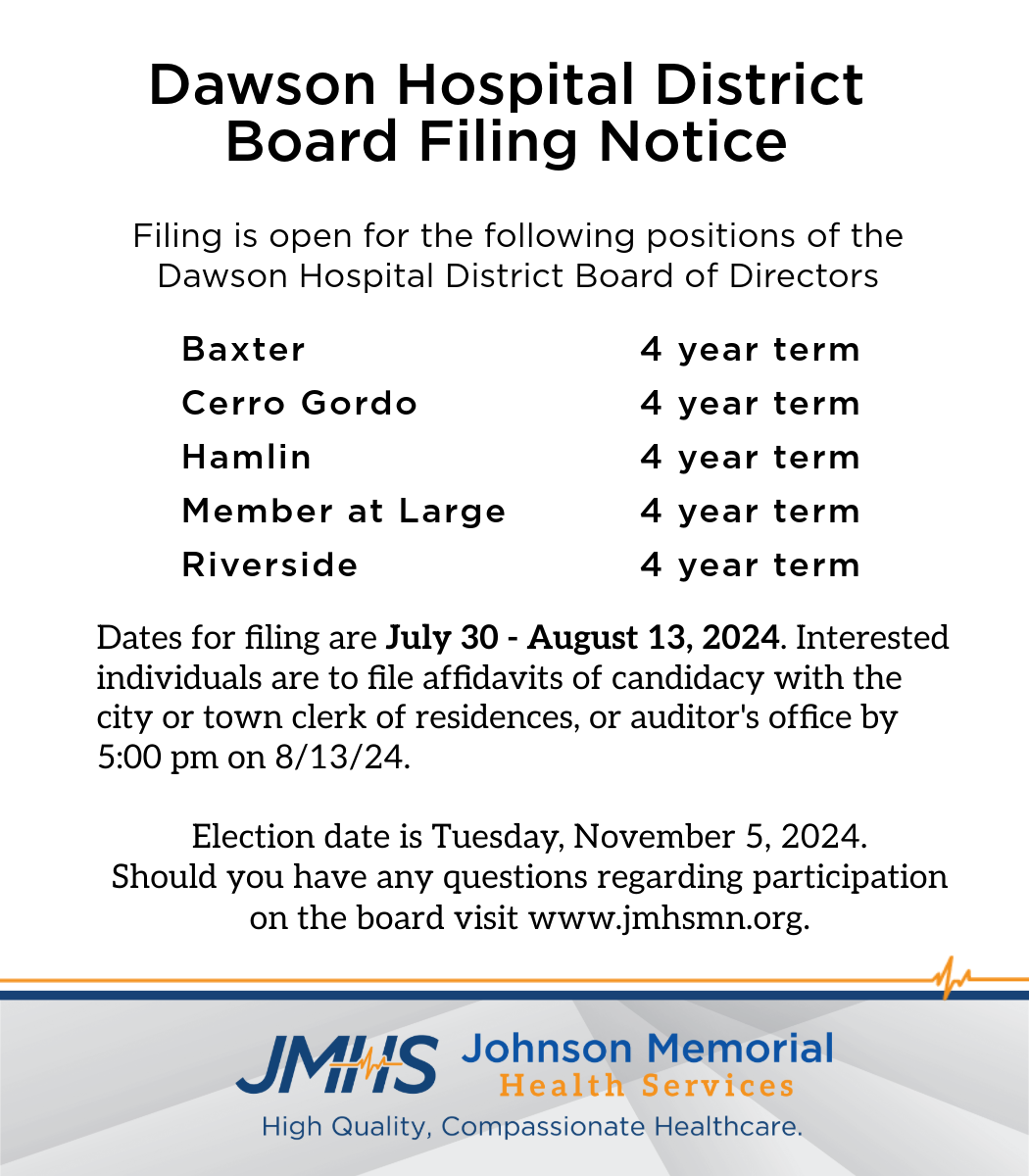 Board - Johnson Memorial Health Services