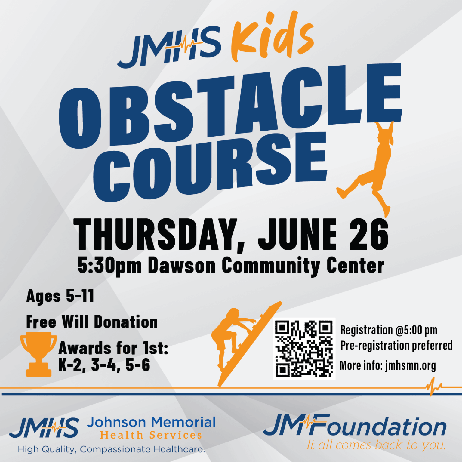 Kids Obstacle Course - Johnson Memorial Health Services